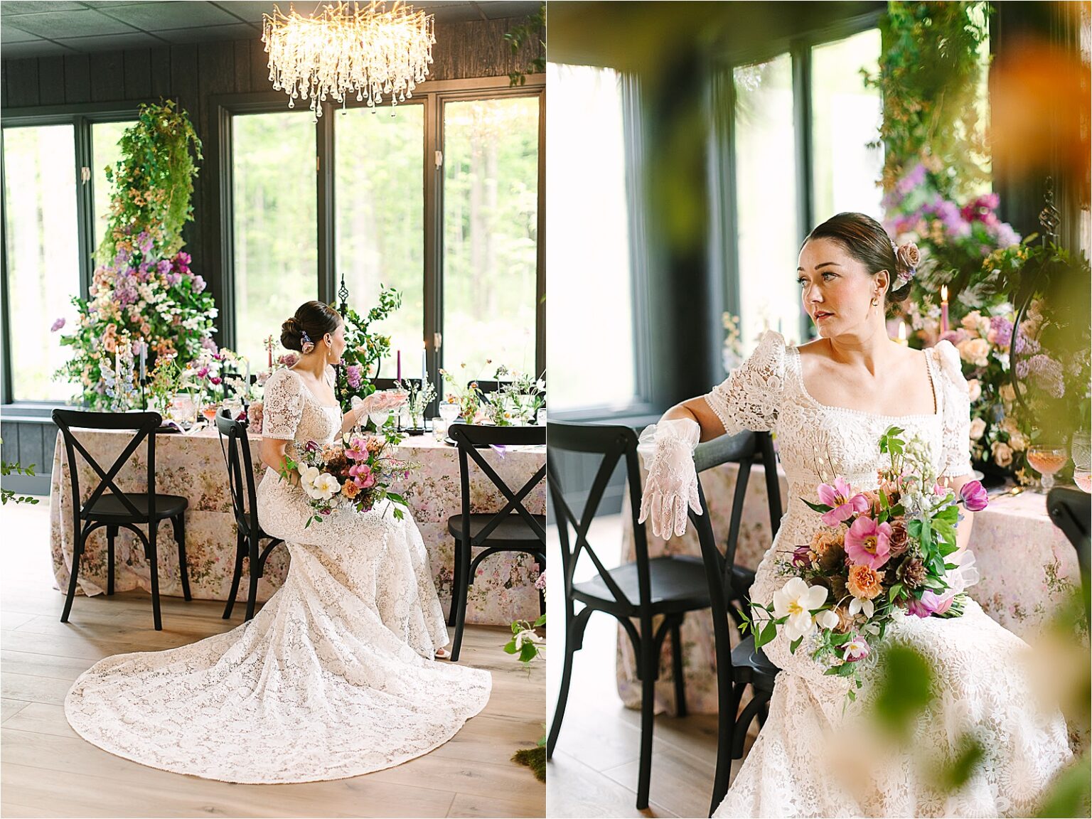 Bridgerton-Inspired Vintage Wedding Shoot - Michelle Lippert Photography